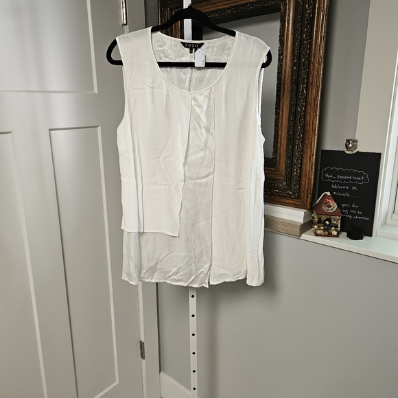 zozo | Tops | Zozo Layered Panel Top Size X | Poshmark